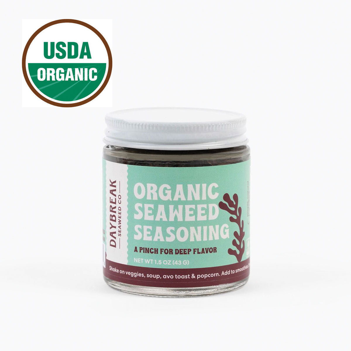 Organic Seaweed Seasoning (Case of 6) – Wholesale Daybreak Seaweed